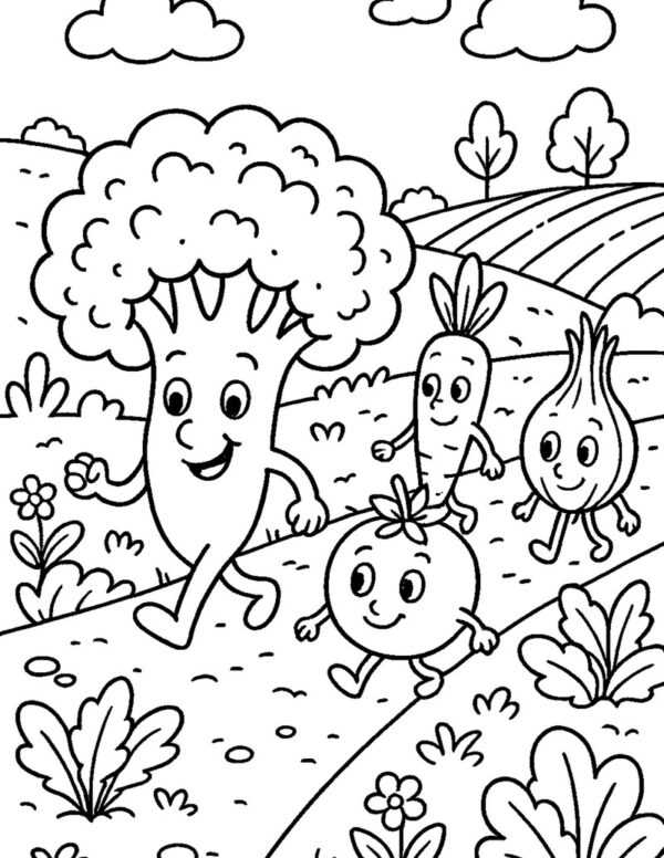 23 Free Broccoli Coloring Pages (Printable PDFs) | Coloring.co