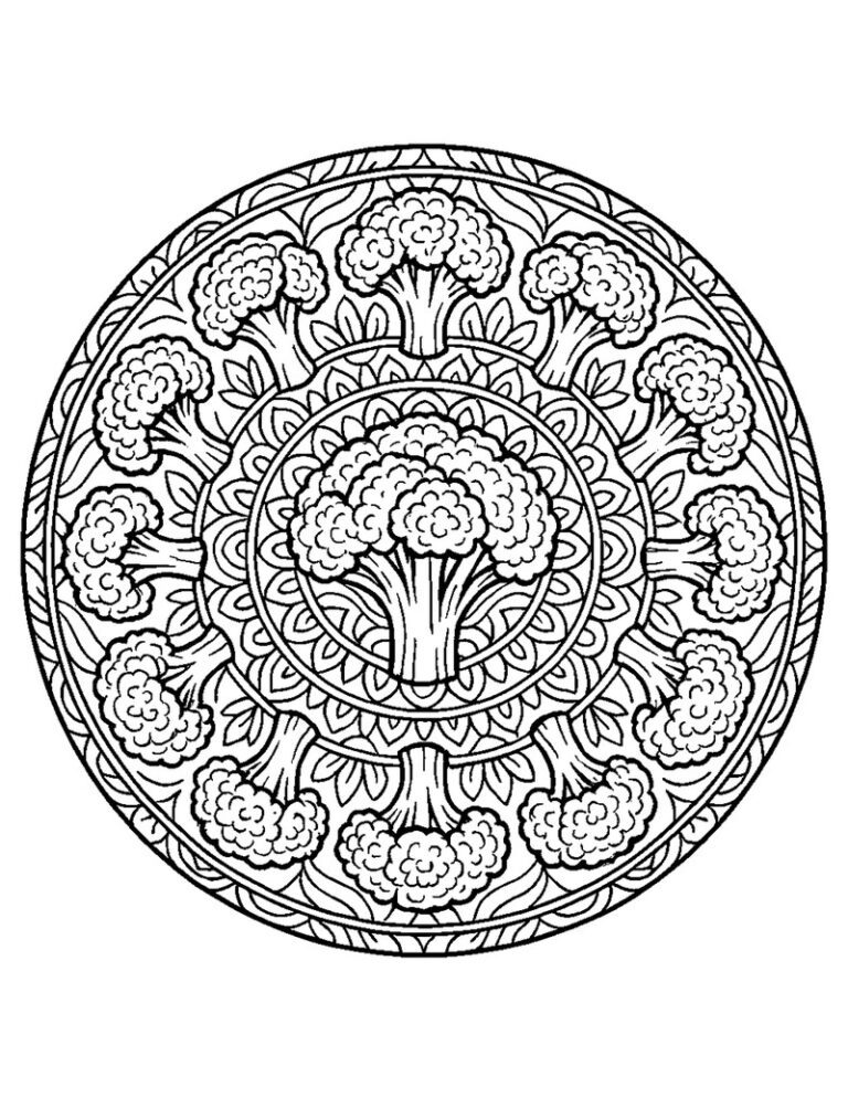 23 Free Broccoli Coloring Pages (Printable PDFs) | Coloring.co