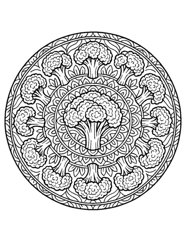 23 Free Broccoli Coloring Pages (Printable PDFs) | Coloring.co