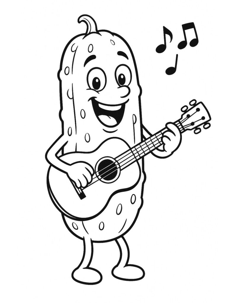25 Free Pickle Coloring Pages (Printable PDFs) | Coloring.co