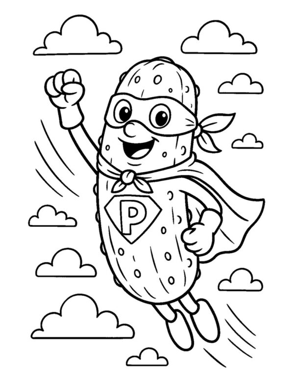 25 Free Pickle Coloring Pages (Printable PDFs) | Coloring.co