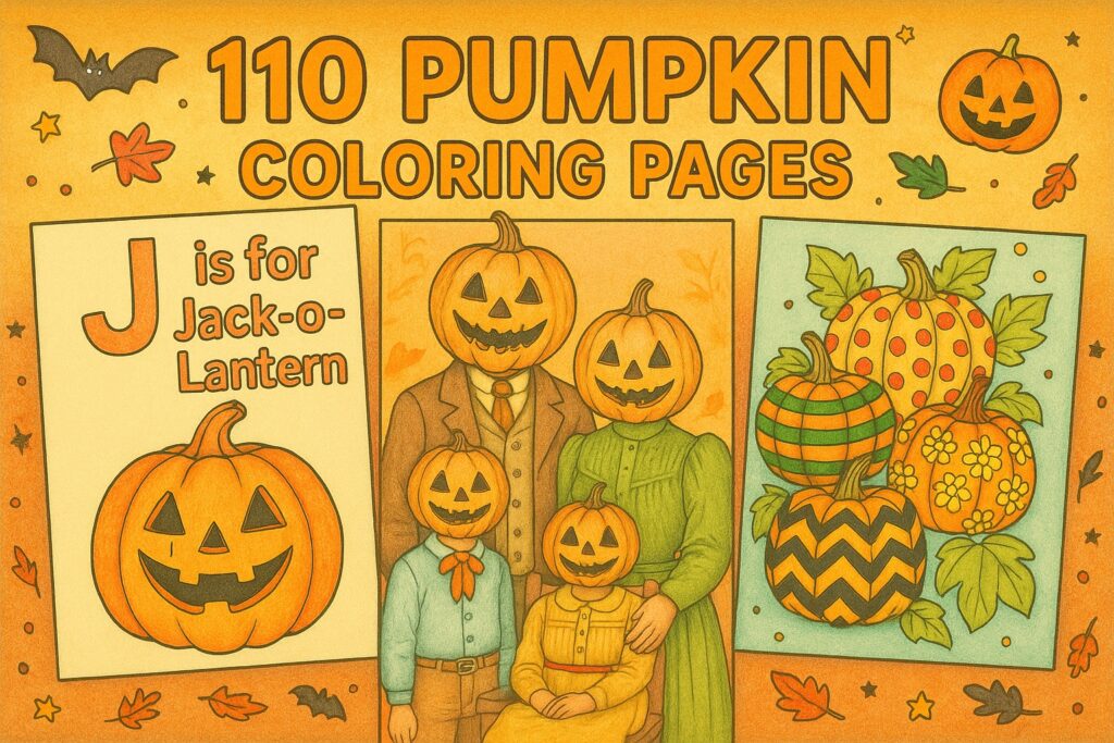 110 Free Pumpkin Coloring Pages (Printable PDFs) | Coloring.co