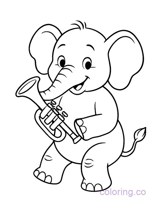 48 Free Trumpet Coloring Pages (Printable PDFs) | Coloring.co