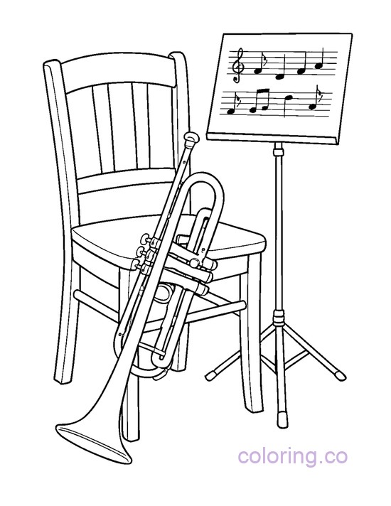 48 Free Trumpet Coloring Pages (Printable PDFs) | Coloring.co