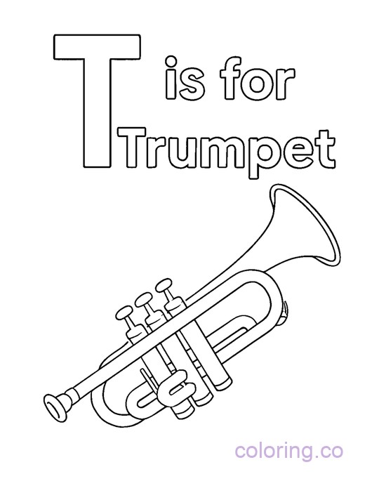 48 Free Trumpet Coloring Pages (Printable PDFs) | Coloring.co