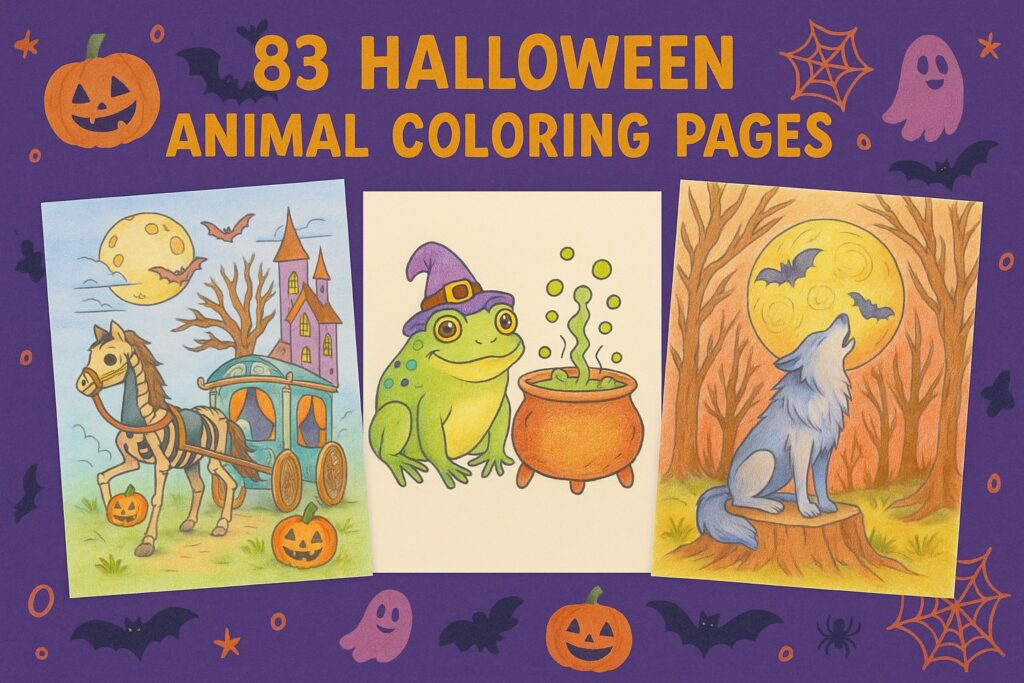 83 Free Halloween Animal Coloring Pages (Printable PDFs) | Coloring.co
