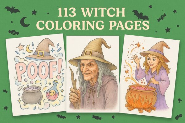 1125 Free Halloween Coloring Pages (Printable PDFs) | Coloring.co