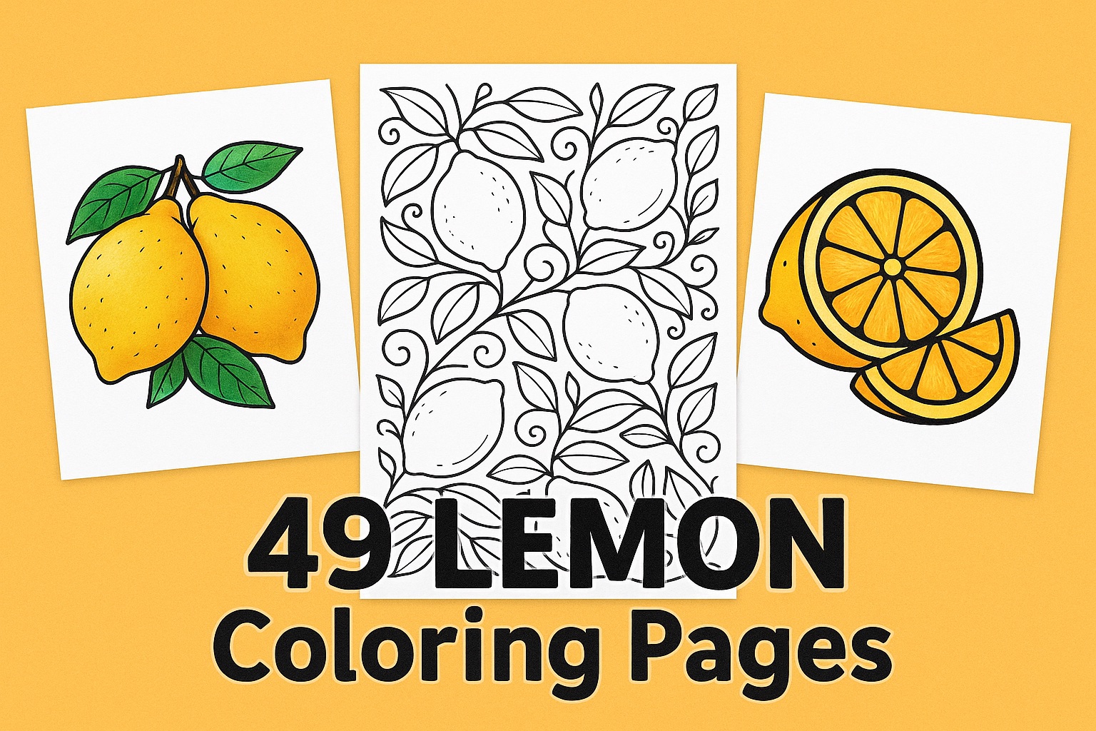 49 Free Lemon Coloring Pages (Printable PDFs) | Coloring.co
