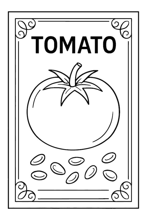 42 Free Tomato Coloring Pages (PDF Downloads) | Coloring.co
